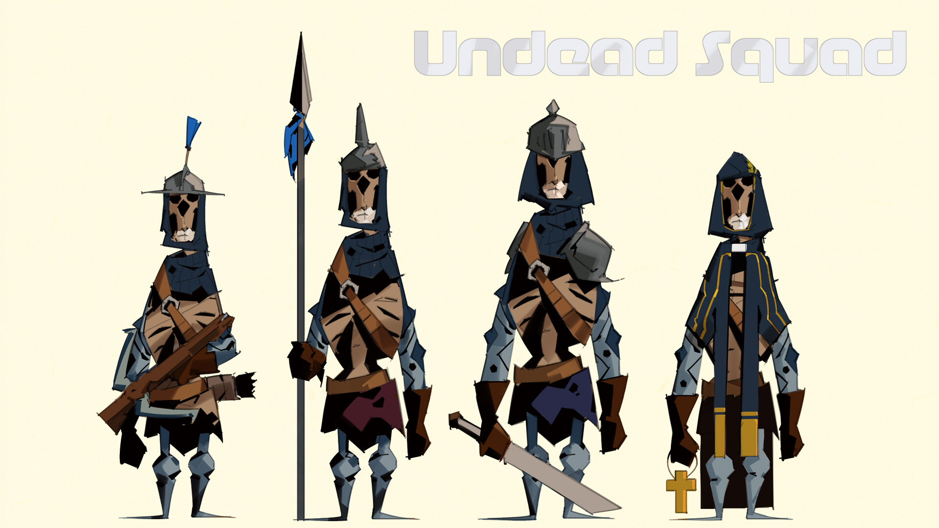 ArtStation - Daily Essay-Skull Squad