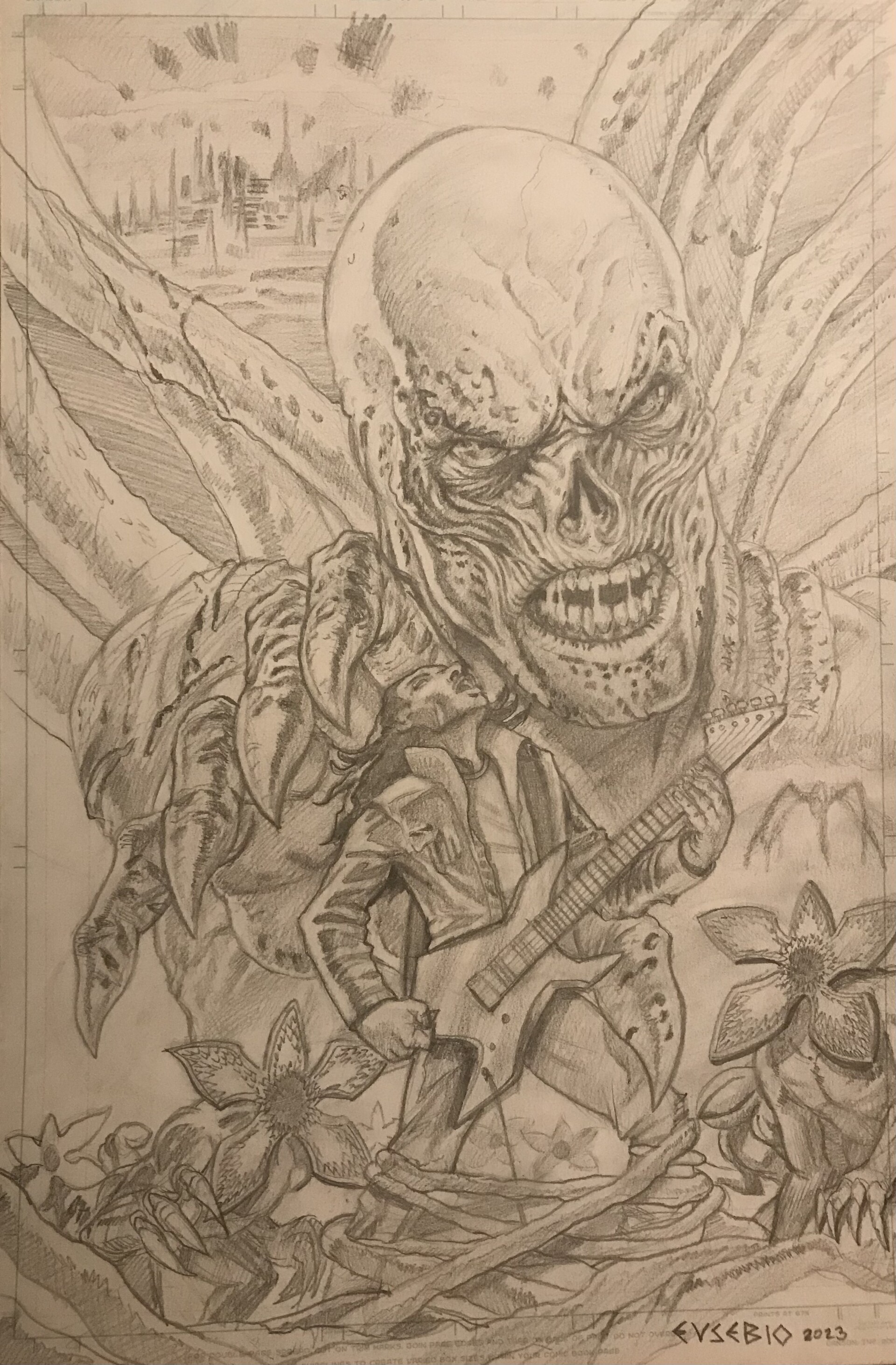 Dennis Eusebio - Stranger Things S4 Fan Art