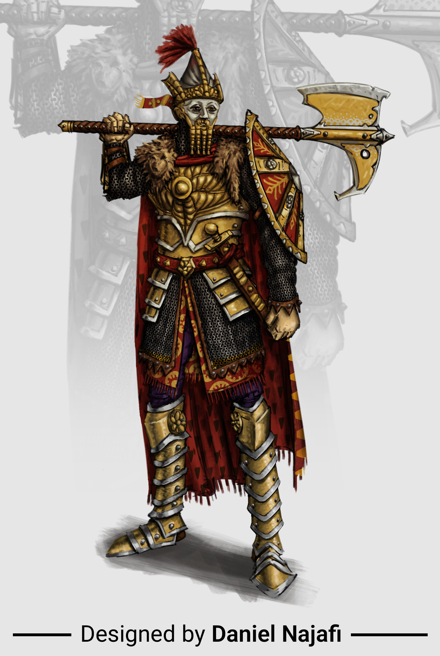 fantasy persian armor