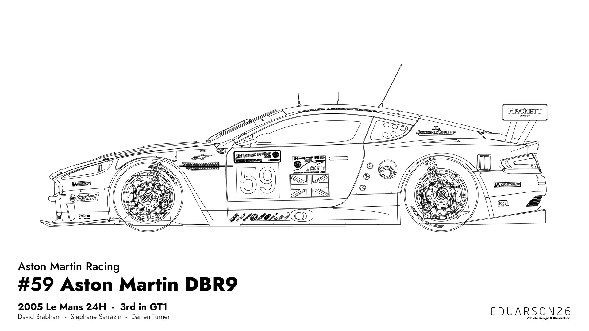 aston martin coloring