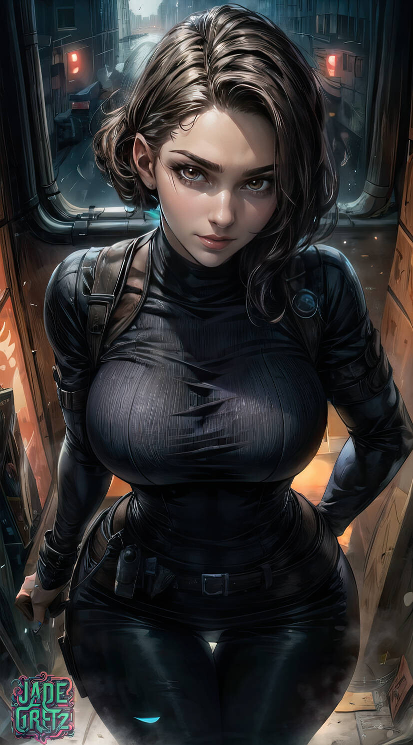 Jade Gretz - Jill Valentine: Biohazard Battler by Jade Gretz