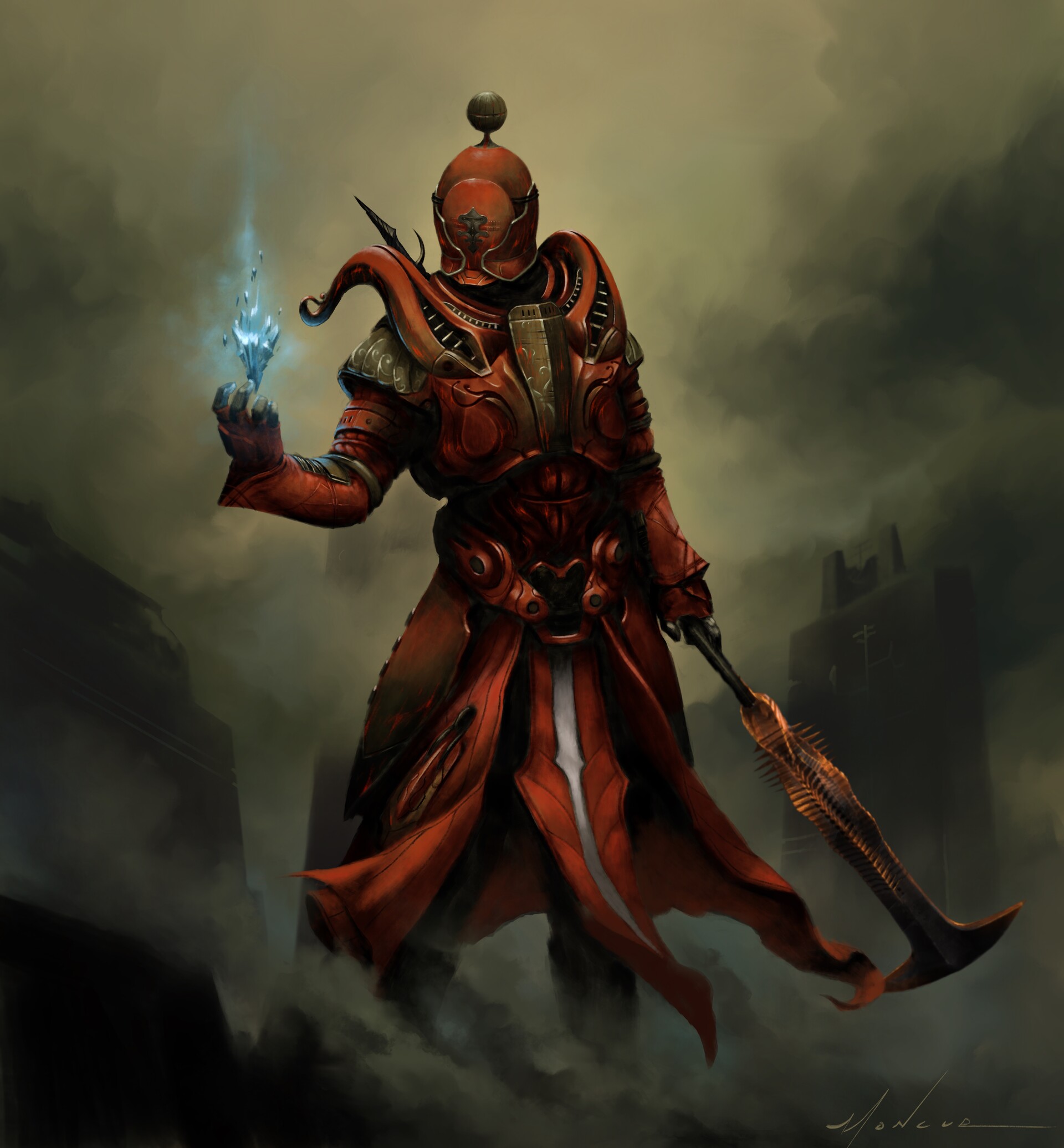 ArtStation - Destiny 2 Stasis Warlock Commission