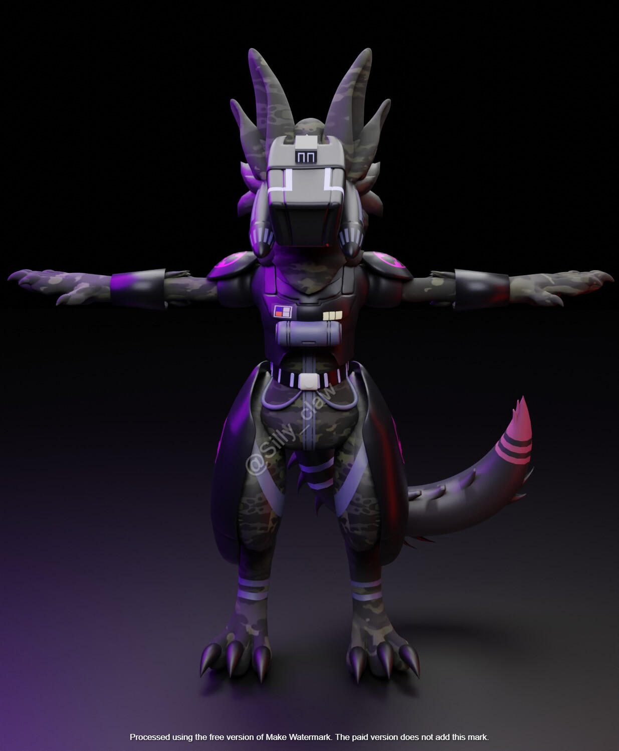 ArtStation - Protogen VRCHAT Avatar