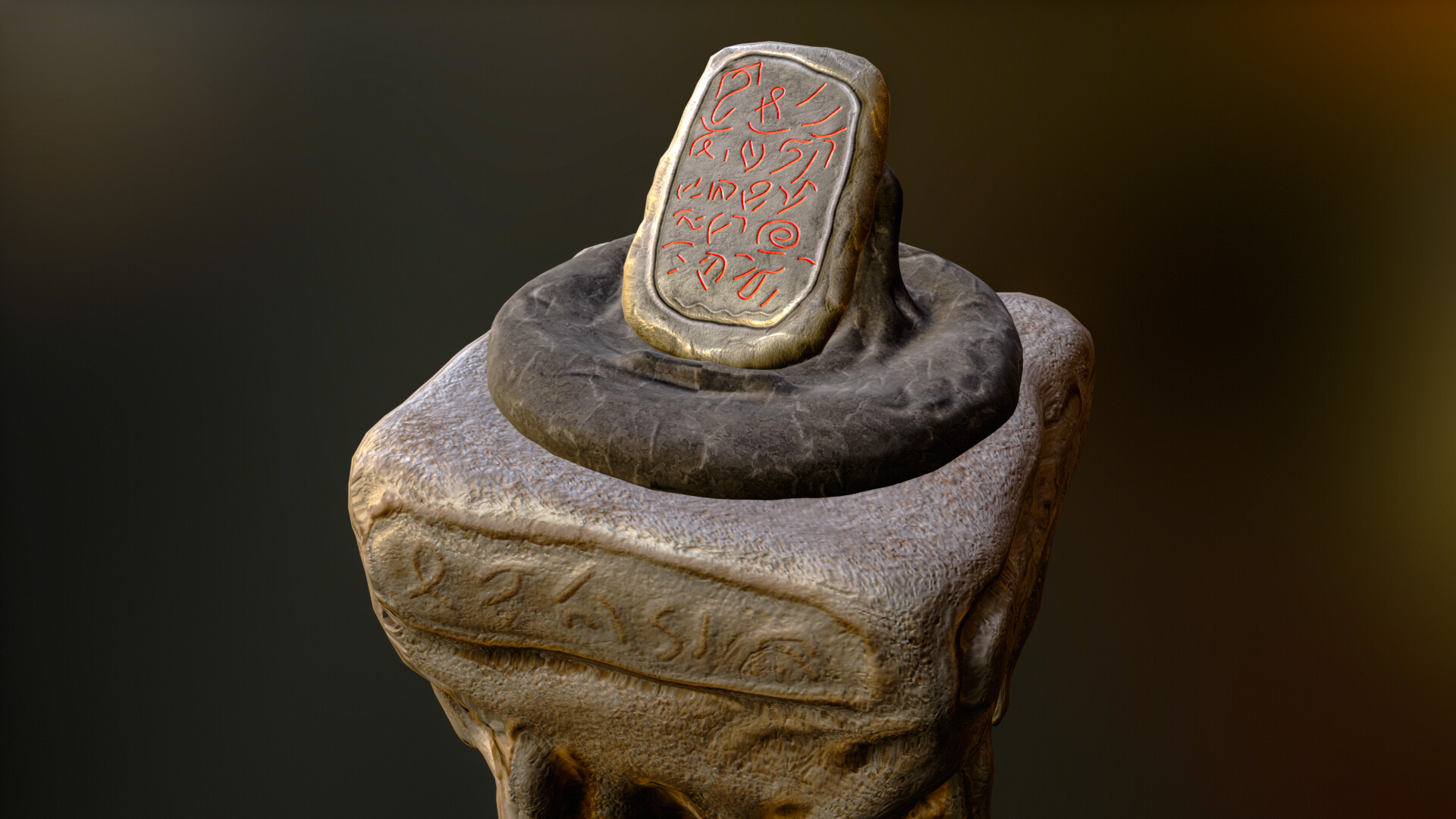 ArtStation - Ancient tablet