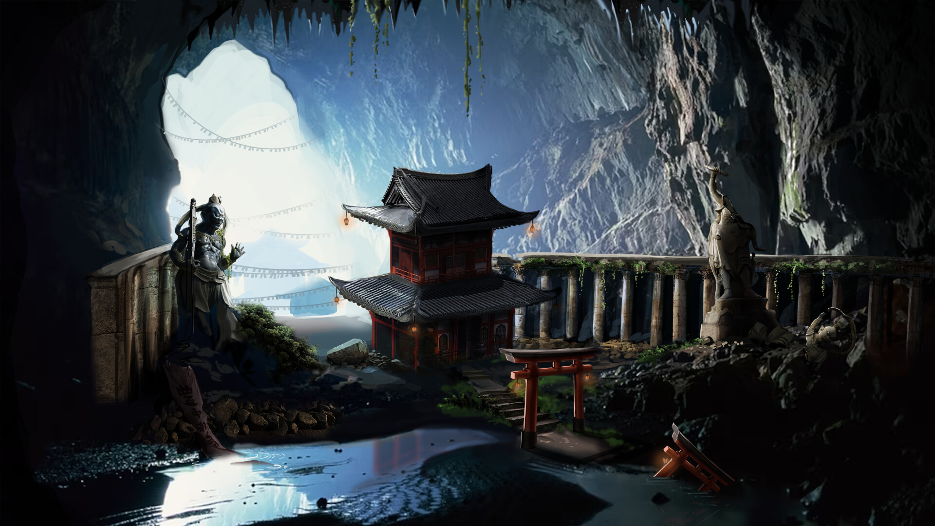 ArtStation - Boss Arena: Environment Concept