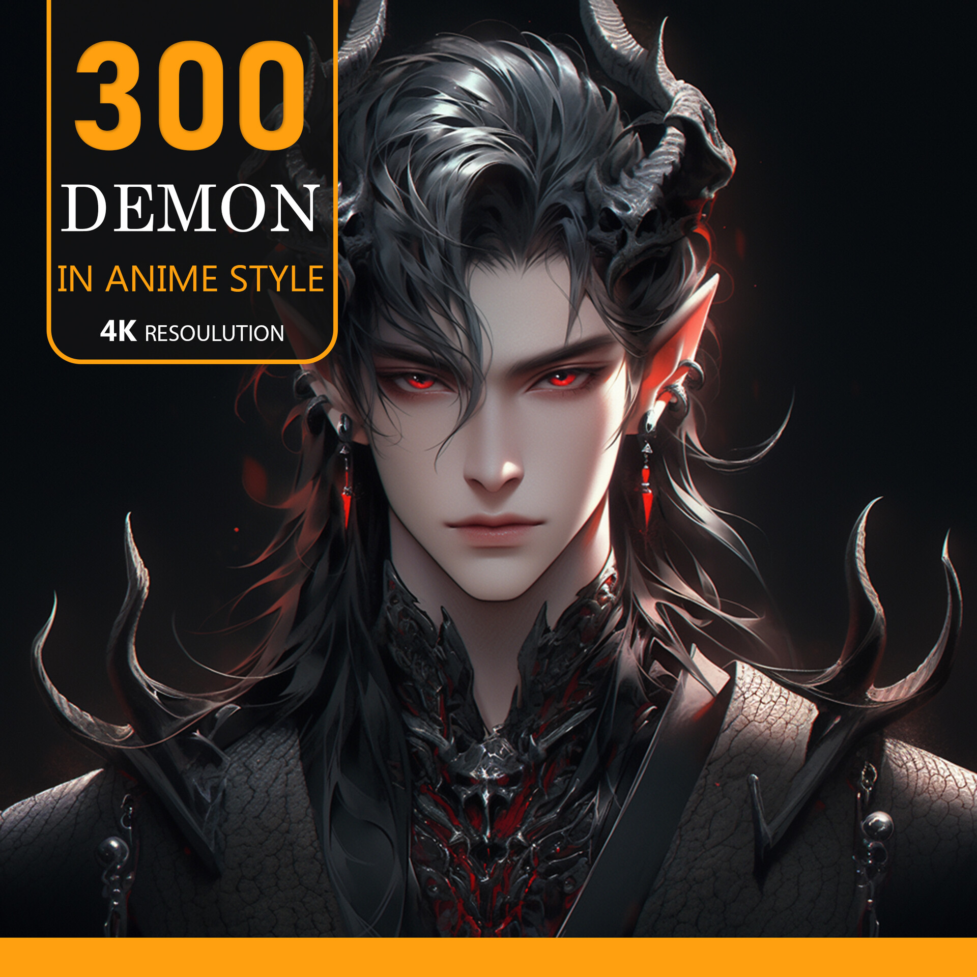 ArtStation - Demon In Anime Style Vol.56-4K|Anime Character References Pack