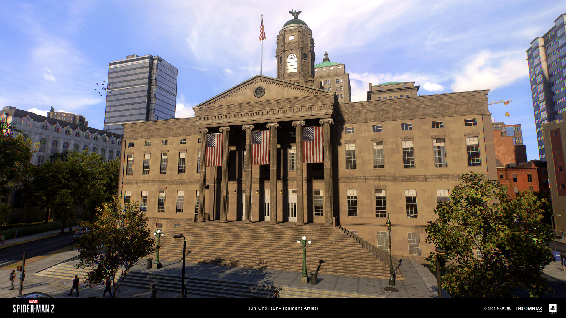 Jun Choi - The Open World Art of Spiderman 2