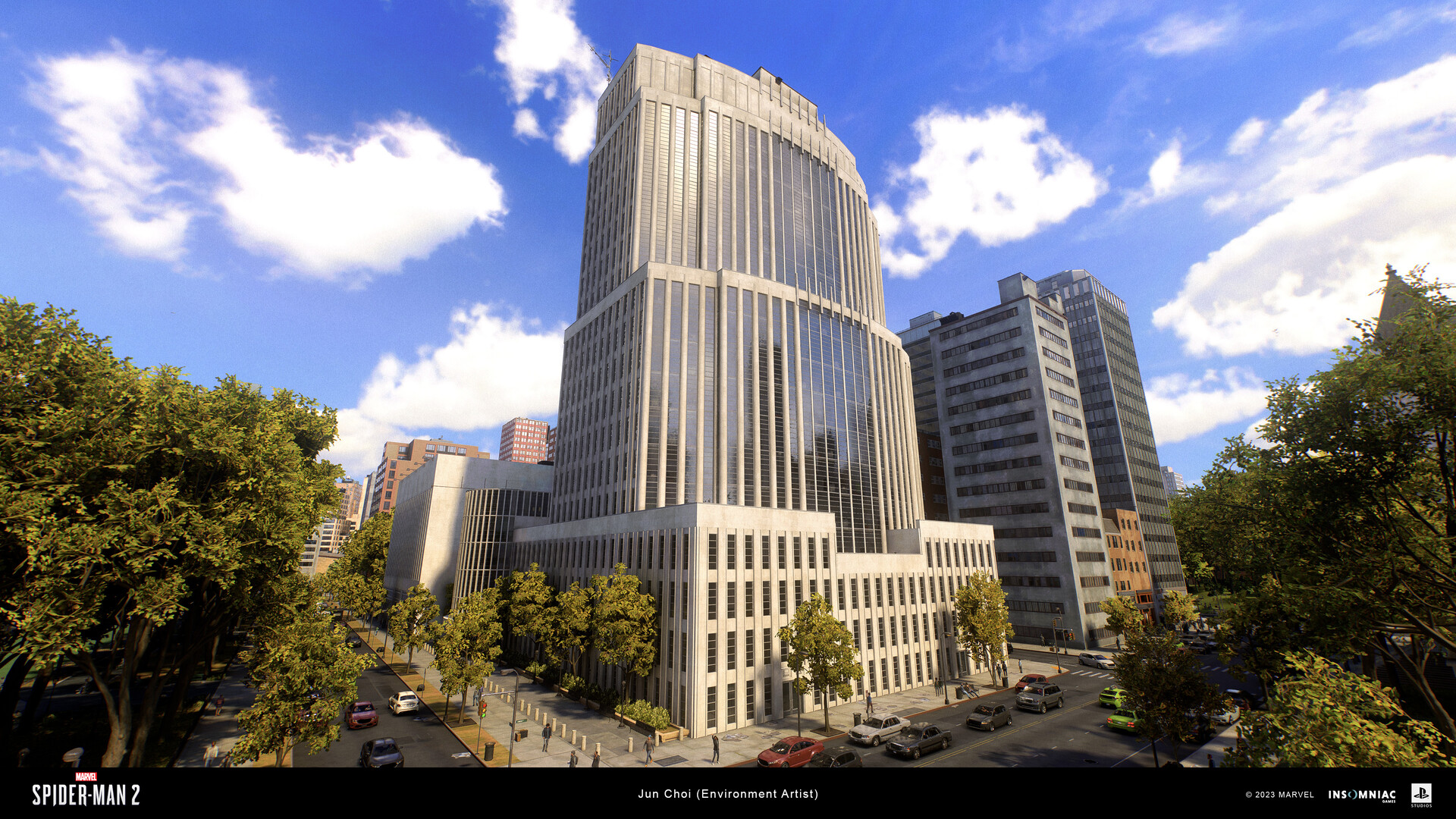 Jun Choi - The Open World Art of Spiderman 2