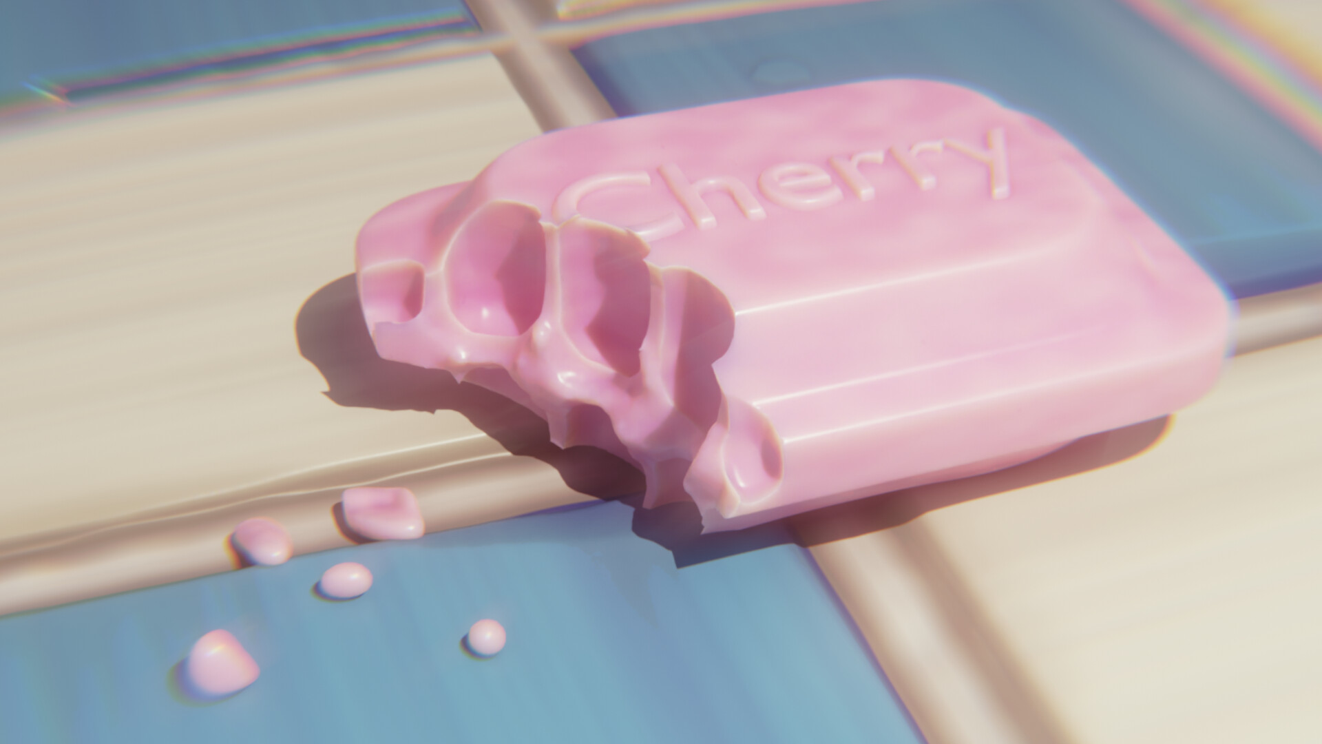 ArtStation - cherry-flavored soap