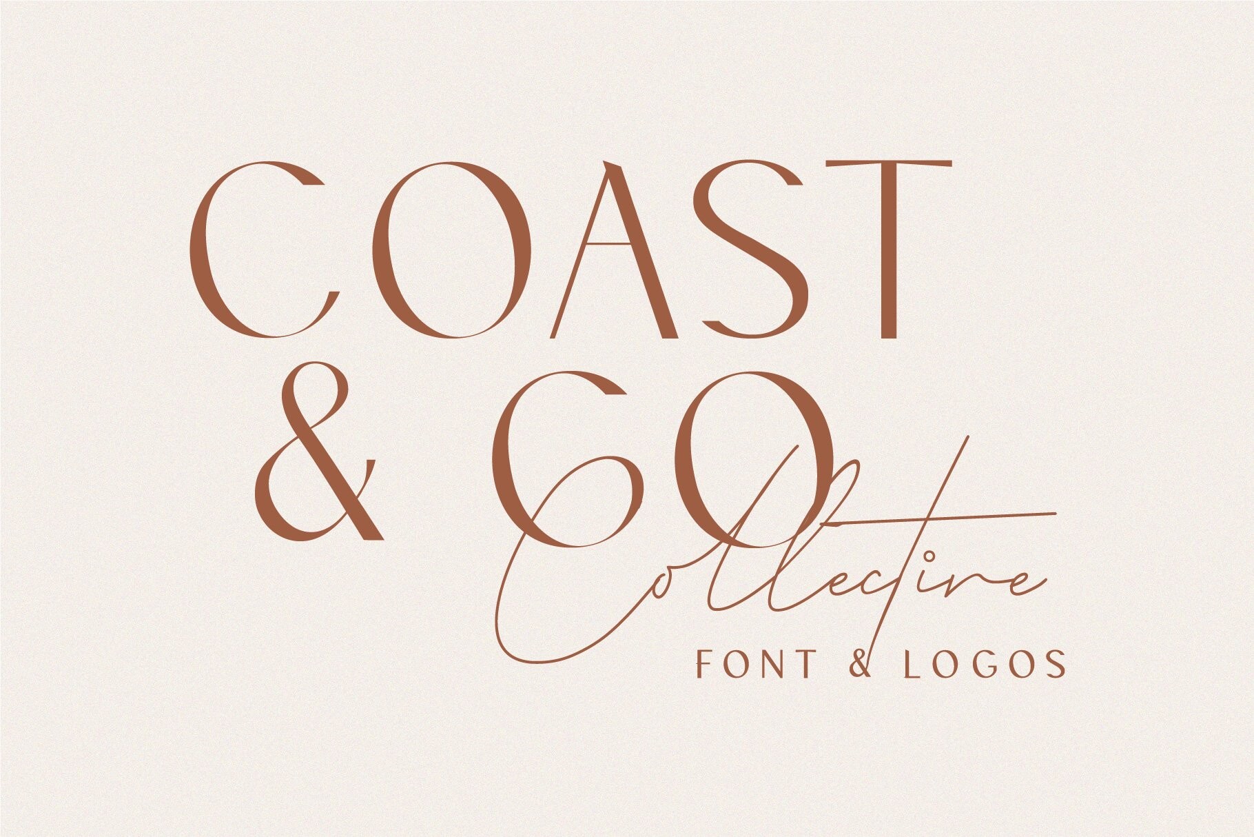 ArtStation - Coast Co Font and Logos