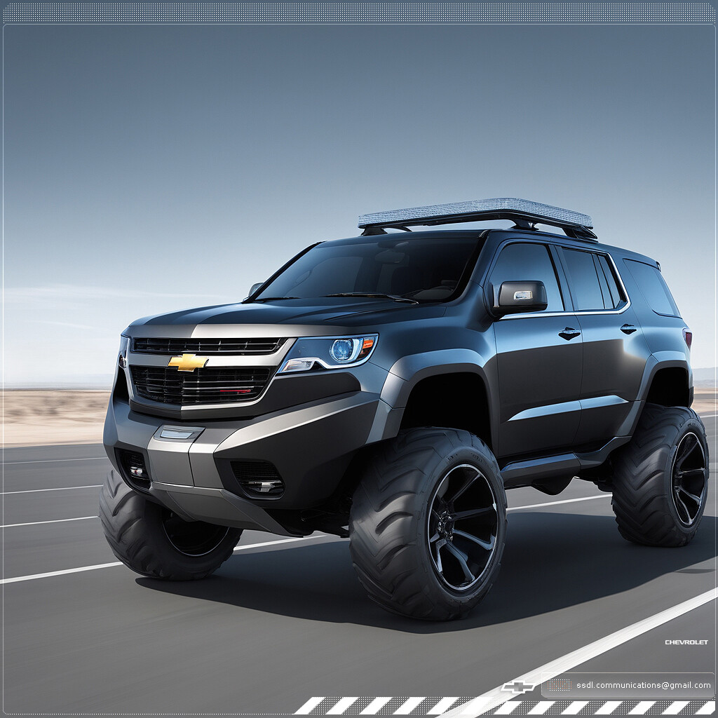 ArtStation - Chevrolet SUV Car concept