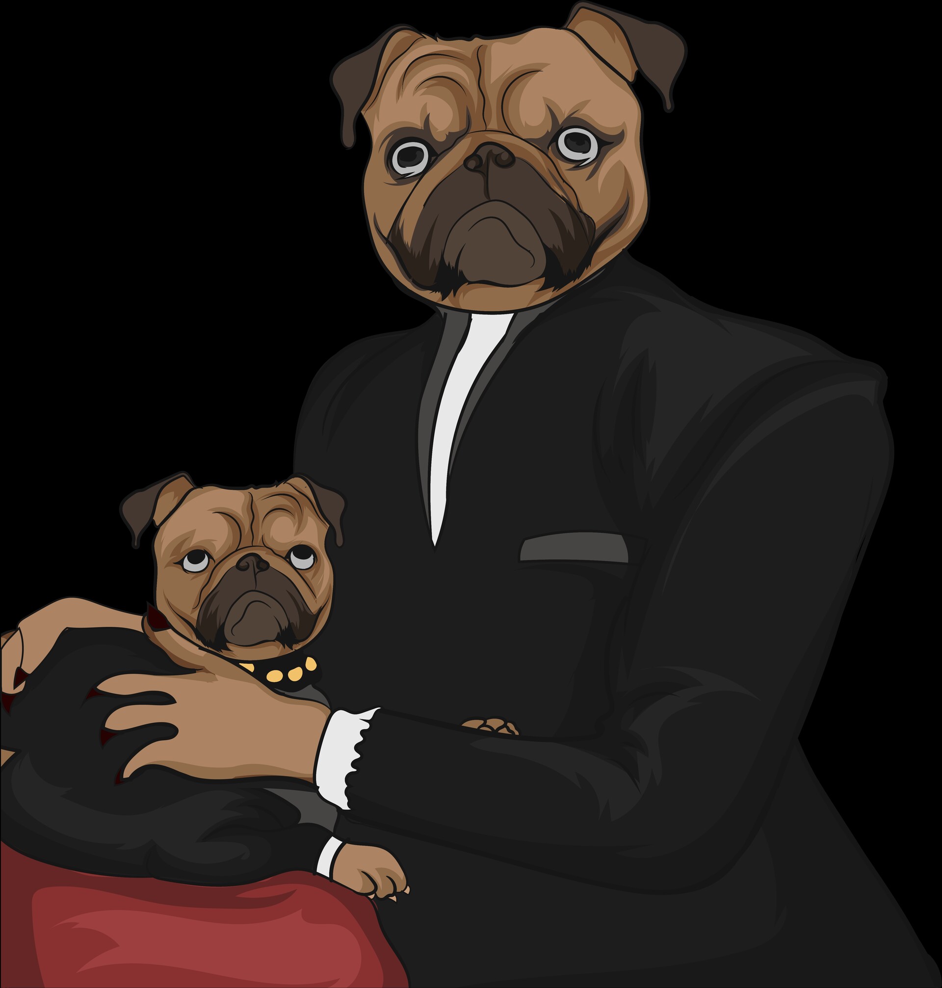 ArtStation - Humanoid pug, OC
