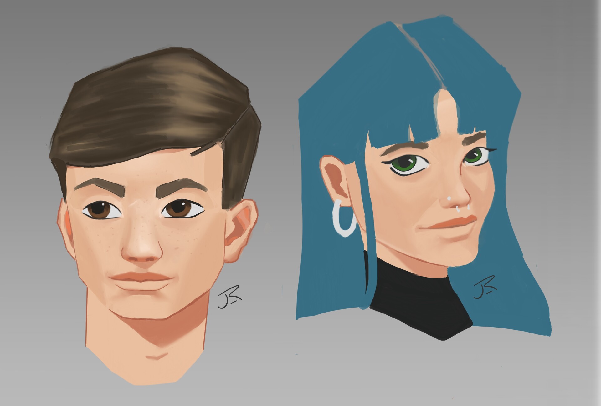 ArtStation - Overwatch style studies