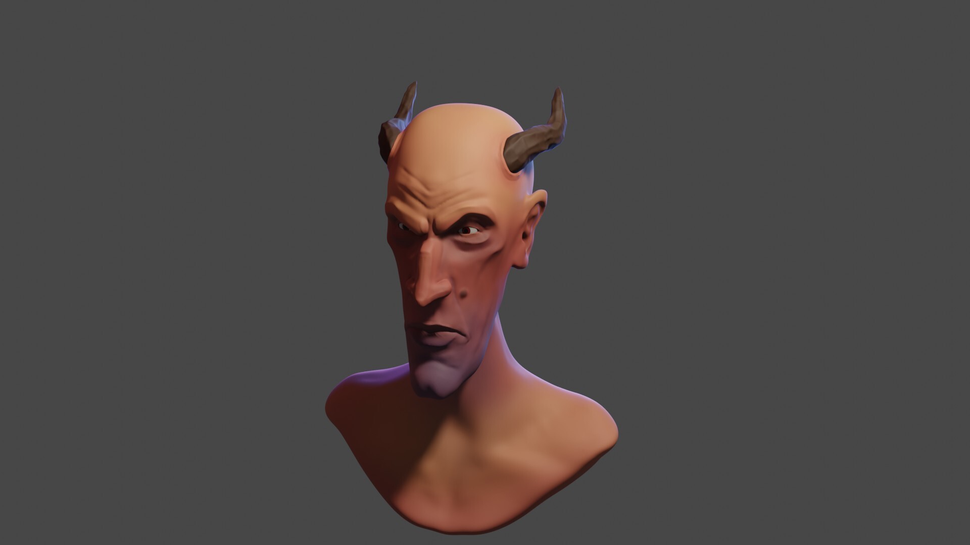 ArtStation - Stylized 3D character bust