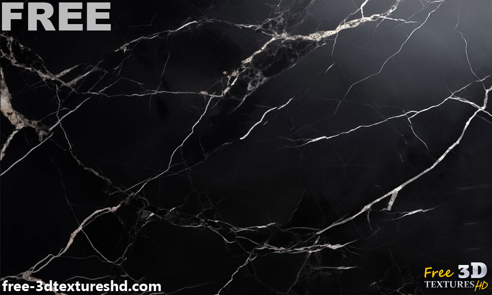 PBR Textures Free Download - Black natural Marble Texture Background ...