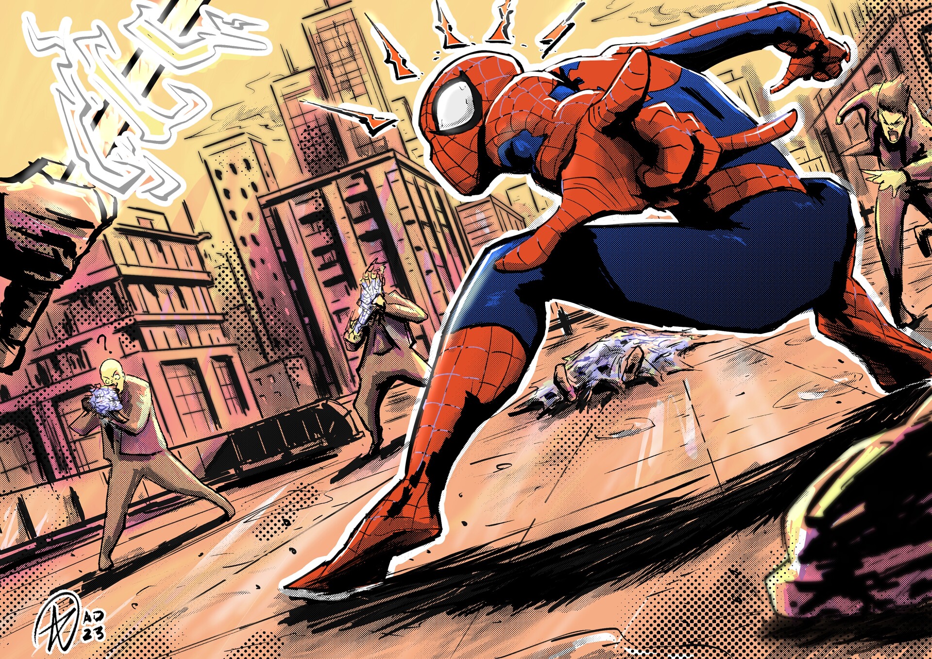 ArtStation - Spider sense tingling