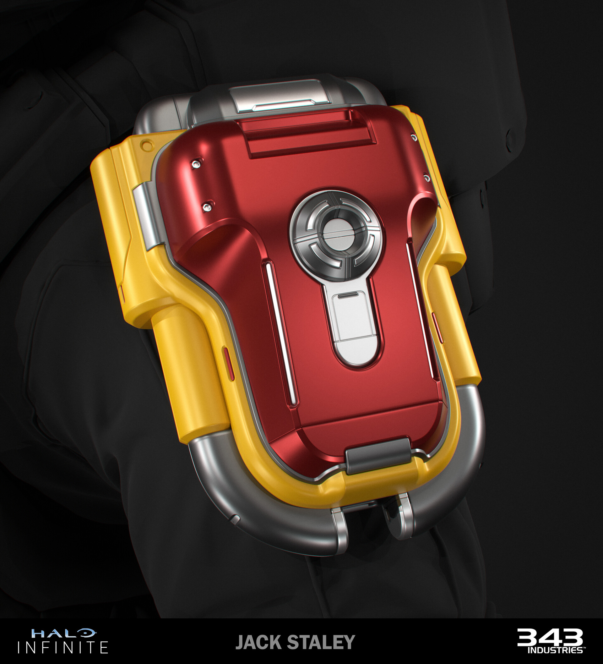 Jack Staley - Hazmat shoulder pad set