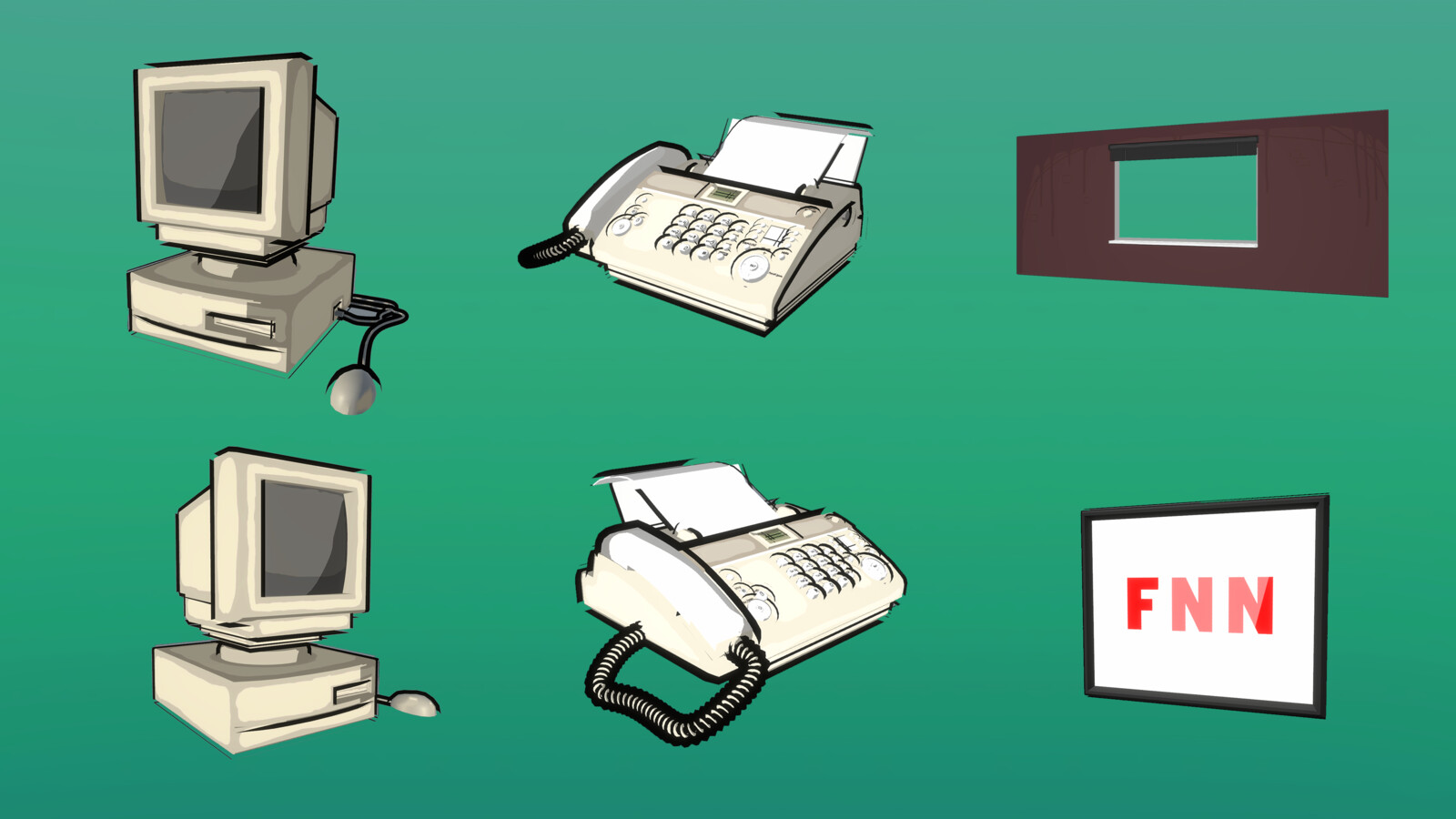 Stan Hoezen - STYLIZED DESK PROPS & TOON SHADER