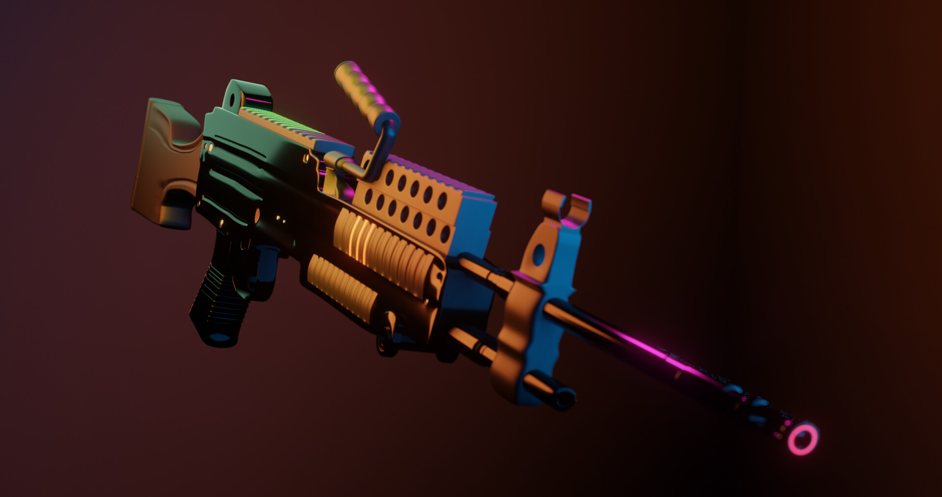 ArtStation - Gun 3D Modelling
