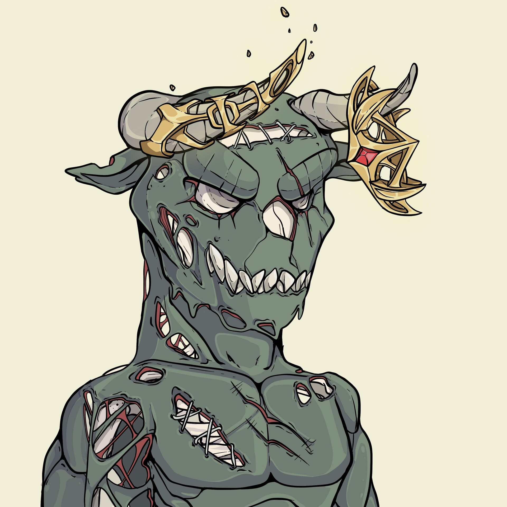 ArtStation - PFP art (gambullsnft)