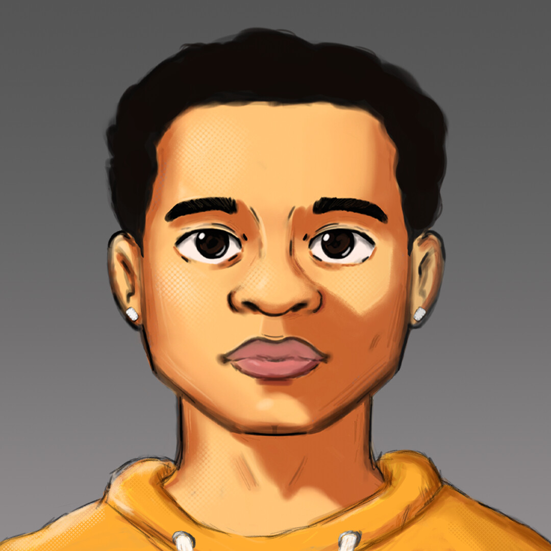 ArtStation - Spiderverse Self-Portrait