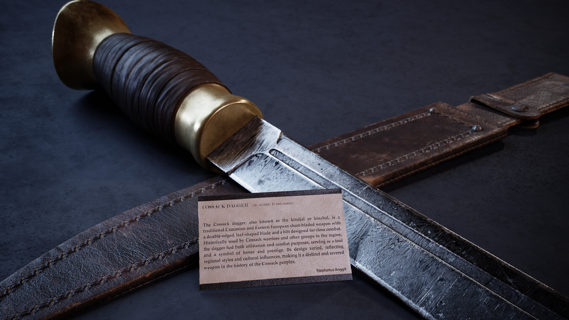 ArtStation - Cossack Dagger