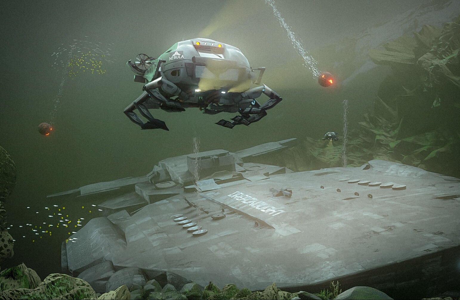 ArtStation - Crab Sub
