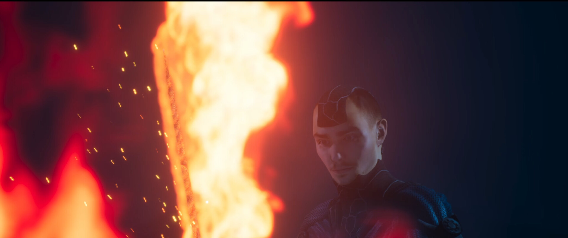 ArtStation - Fire Fluid Attack VFX Unreal and Niagara