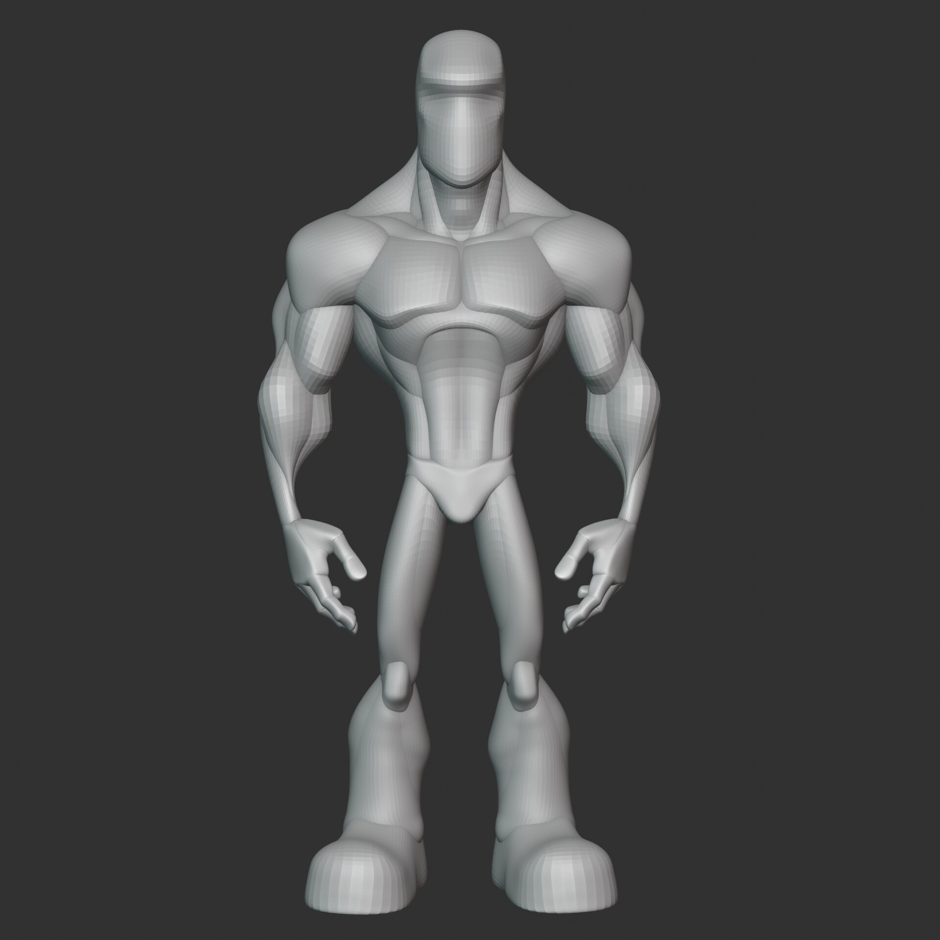 George Zaky - Shank Stylized Character Blockout