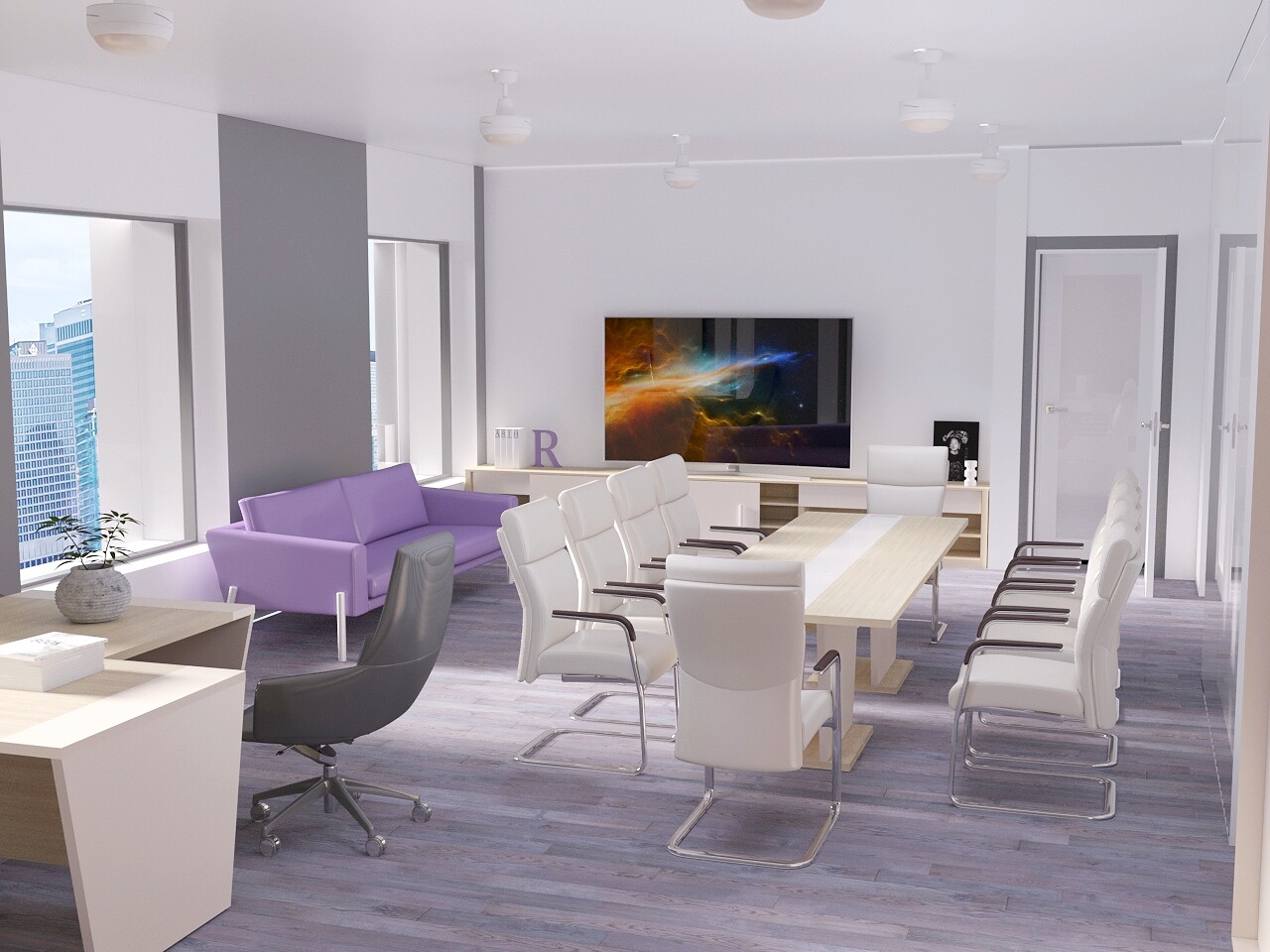 ArtStation - Office Project Visualization