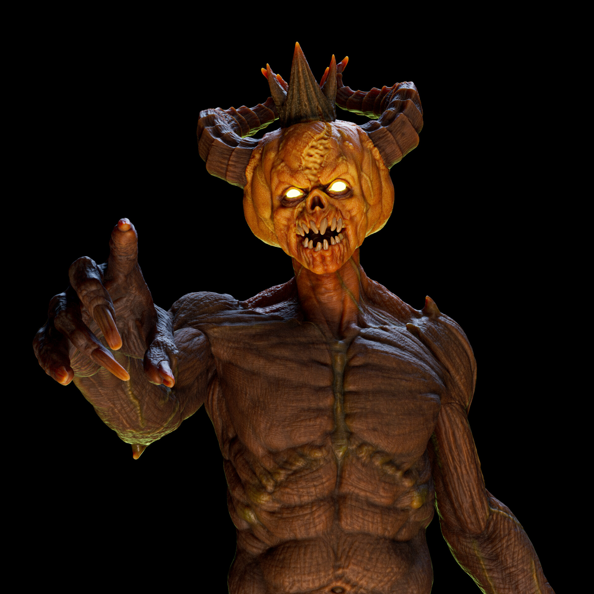 ArtStation - Jack-O`-Demon