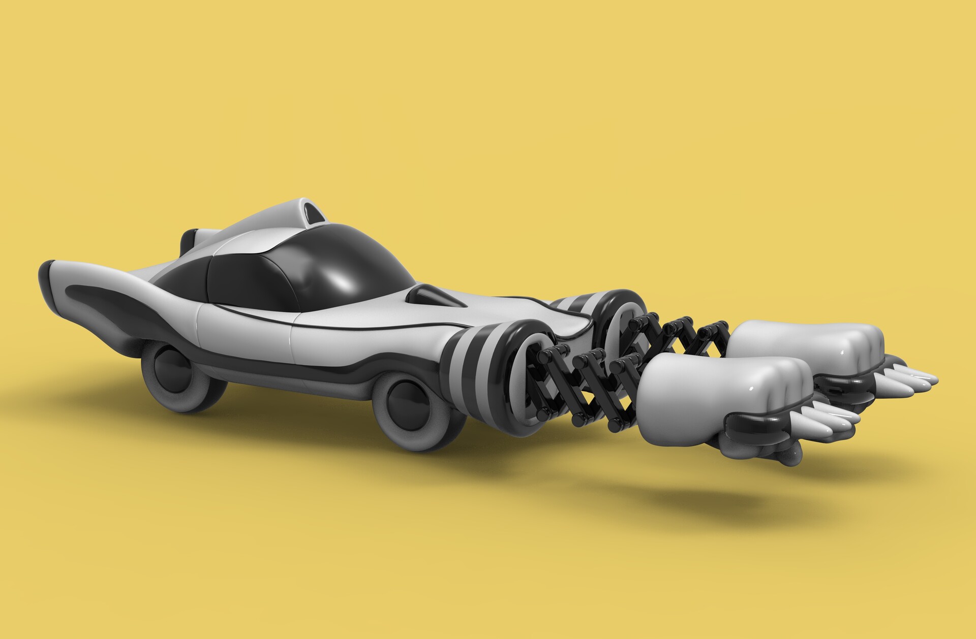 ArtStation - plastic knuckles car