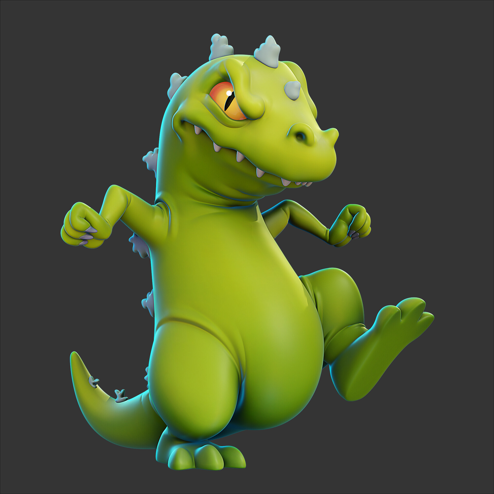 ArtStation - Nick All Star Brawl 2 Renders