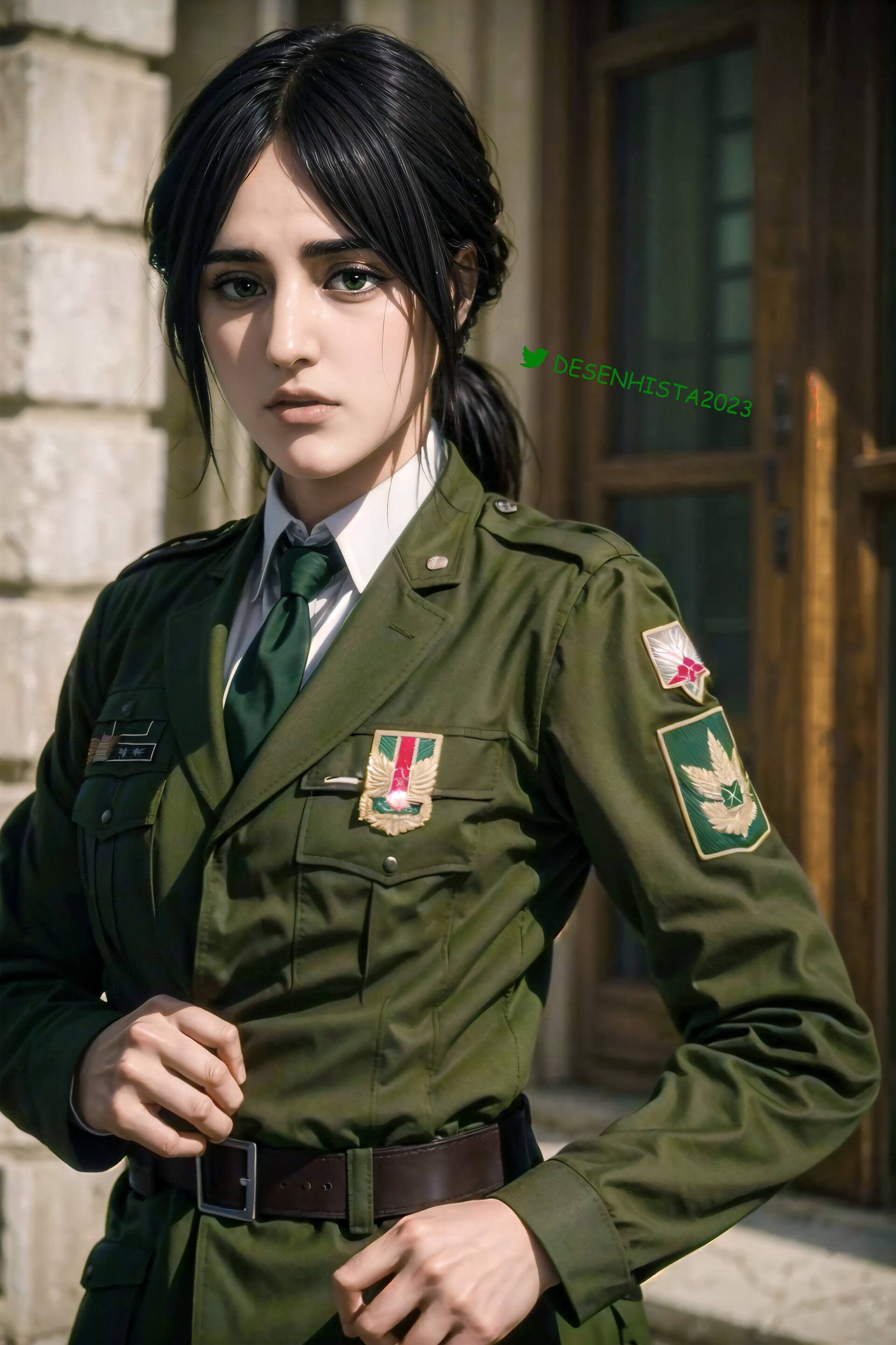 ArtStation - Pieck Finger (Realistic) | Attack on Titan