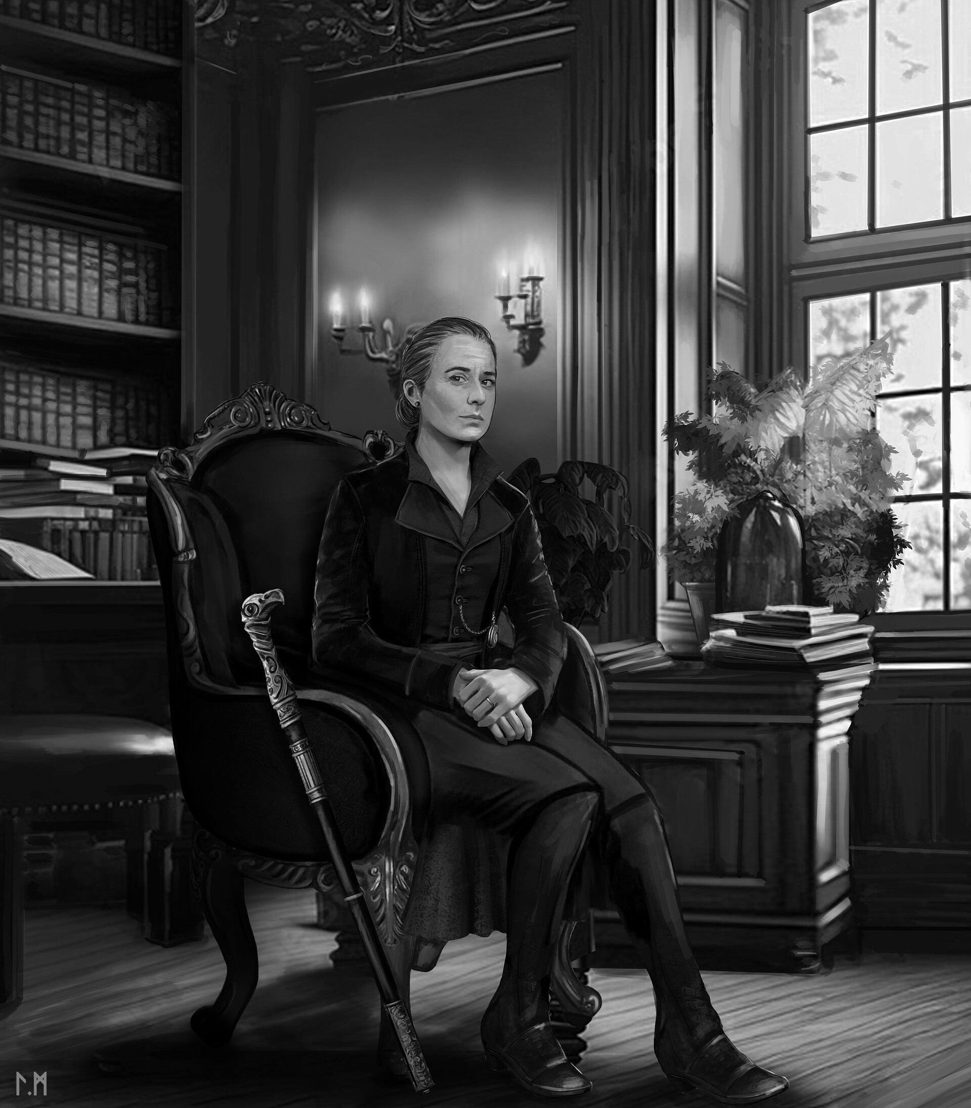 Mel Any - Commission Assassin's Creed - OC Juliette Dorian