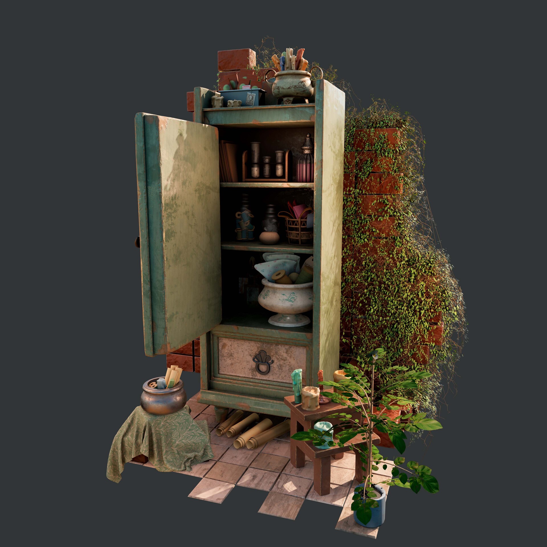 ArtStation - Memory Cupboard