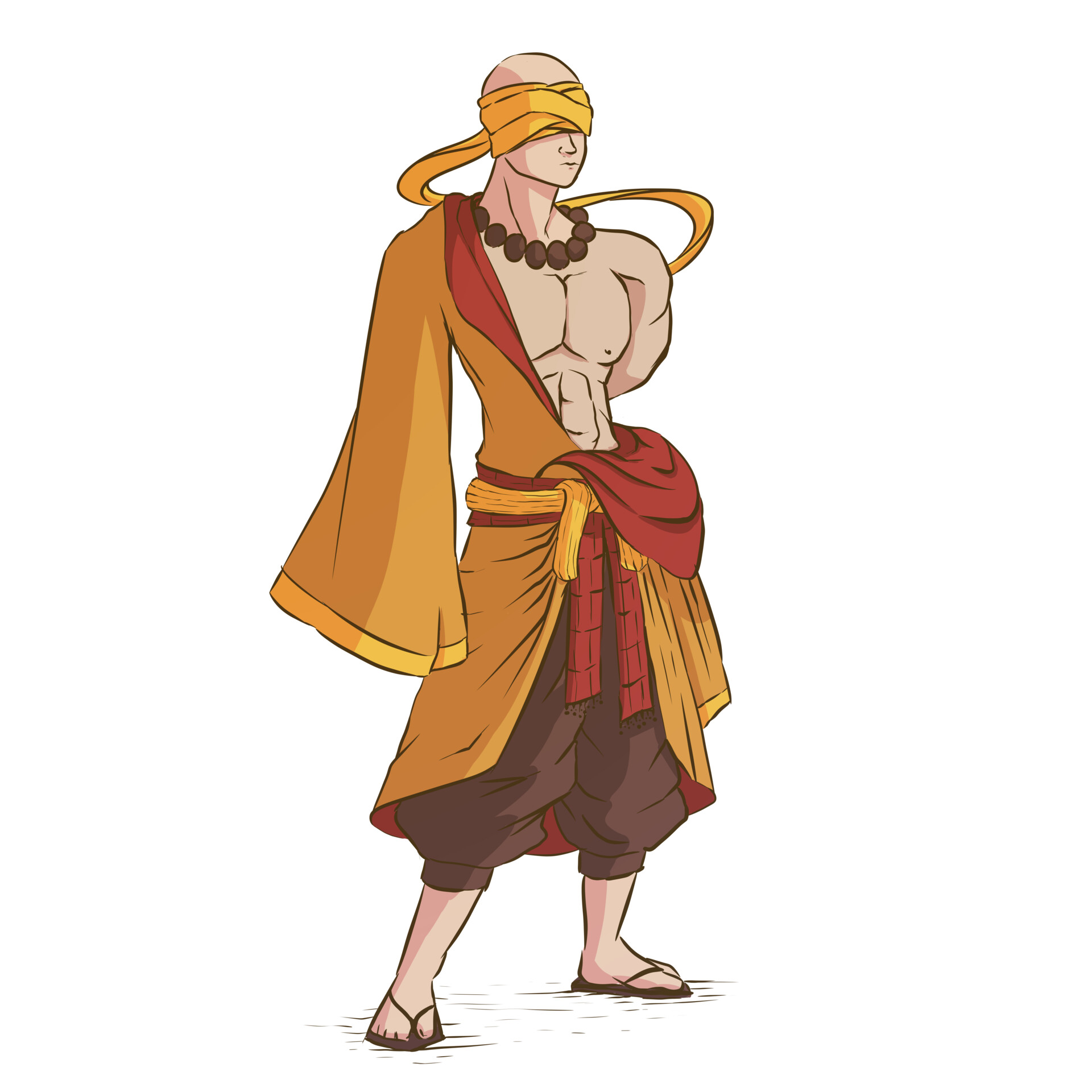 ArtStation - shaolin monk