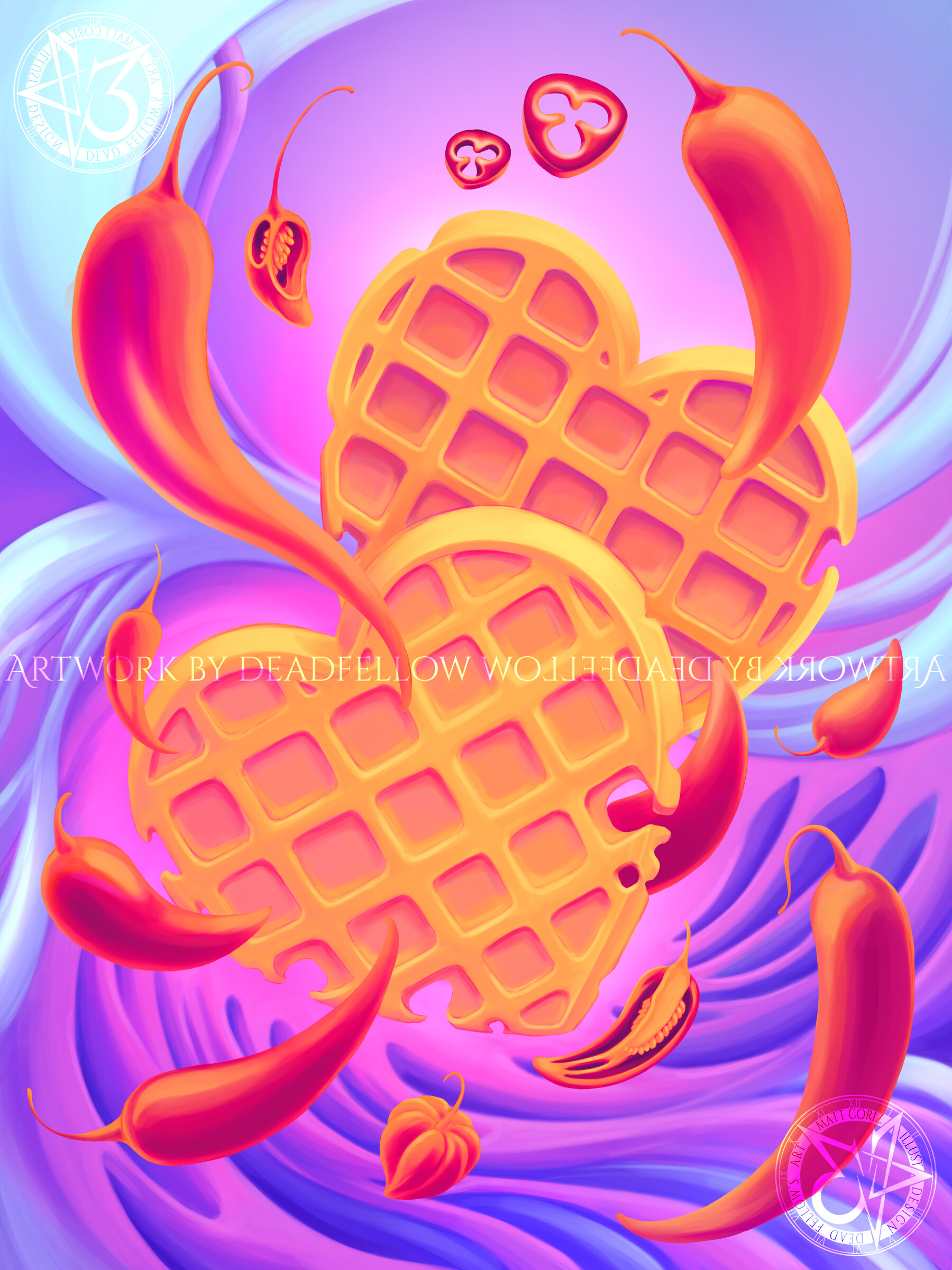 ArtStation - Waffle + chiles