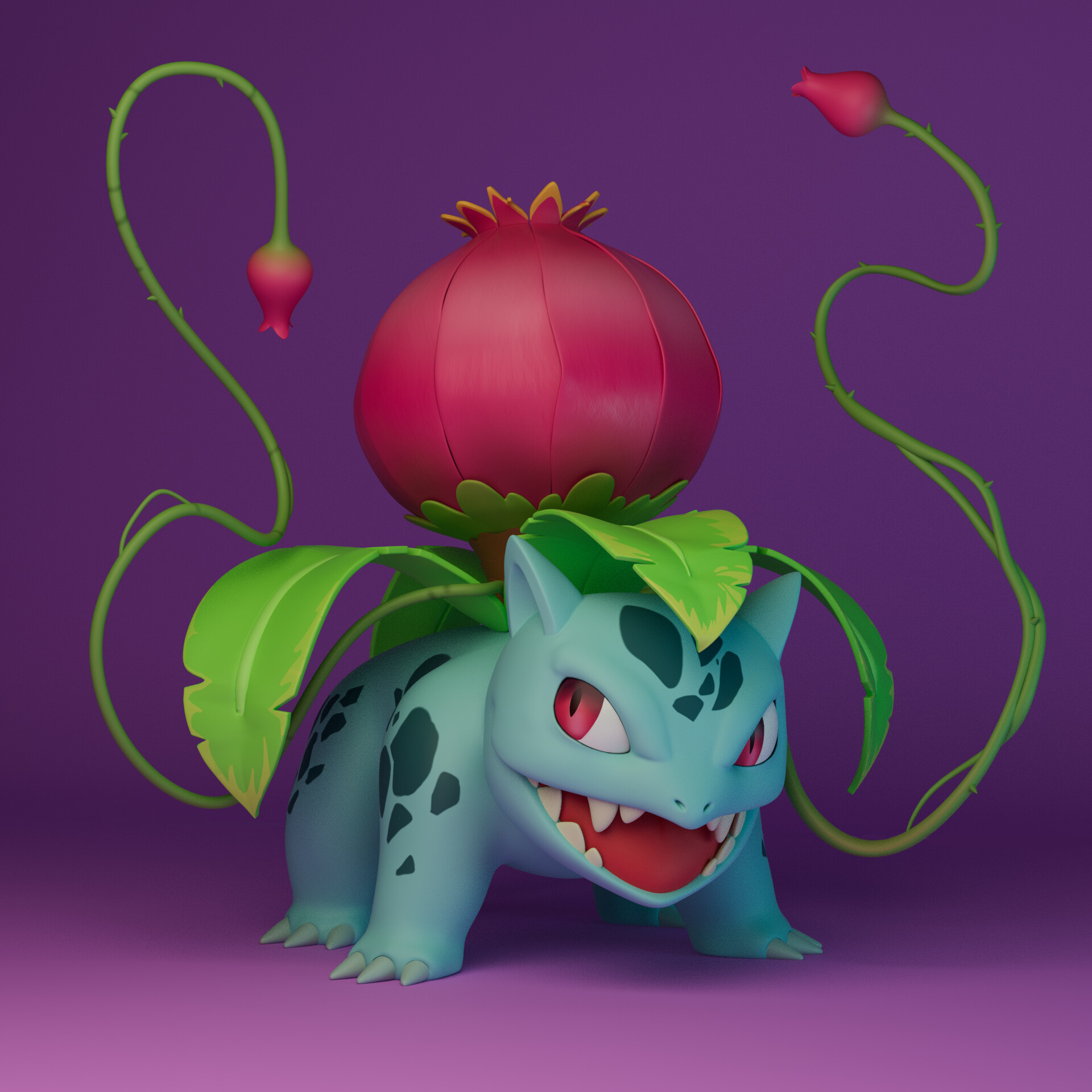 ArtStation - Ivysaur