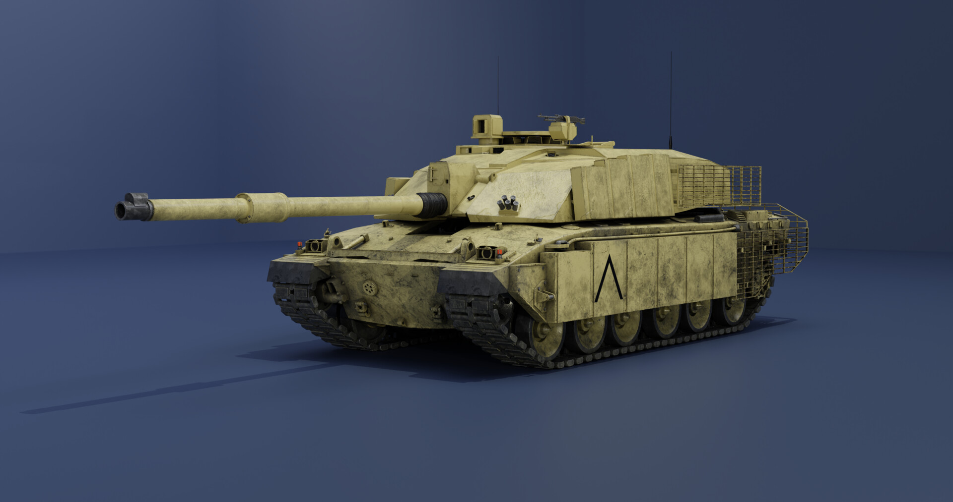 ArtStation - Challenger 2F Tank