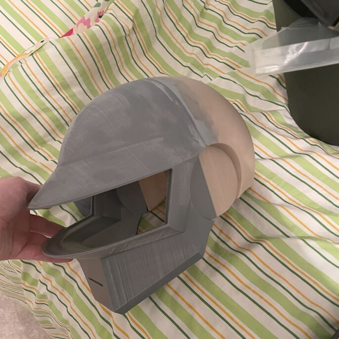 Daniel Eichler - Bangalter Helmet 3D printed project