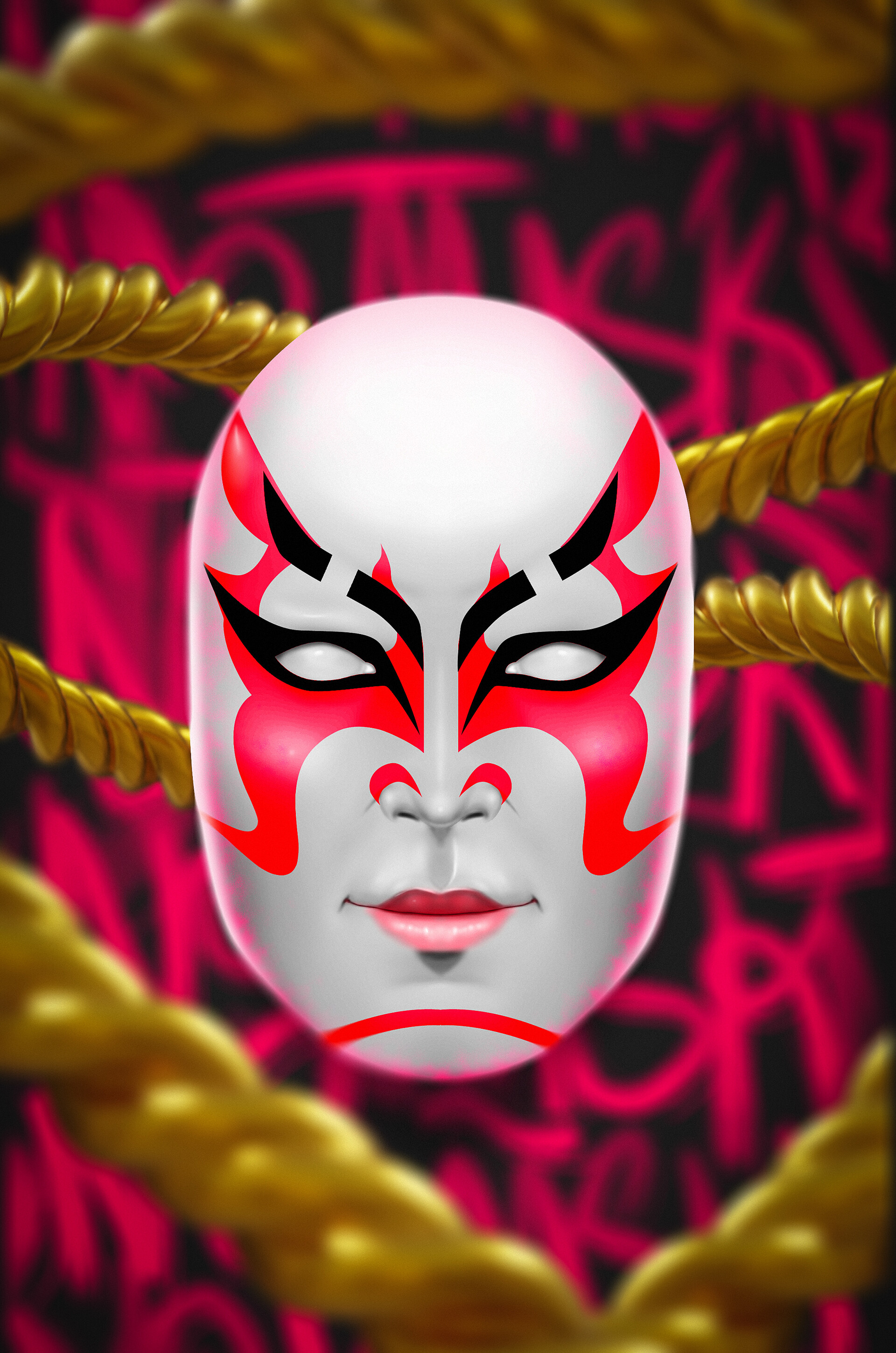 kabuki mask