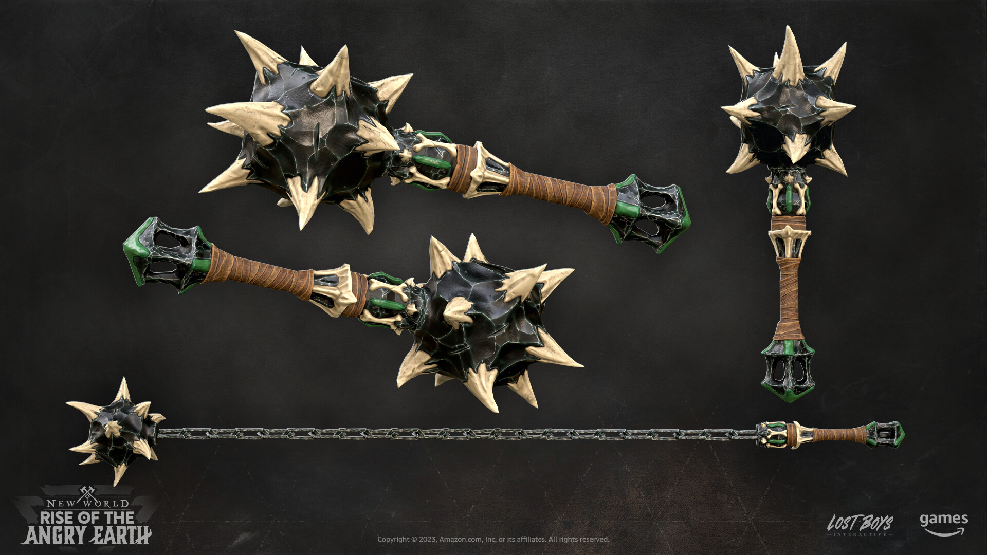 Greg Lambrakis - New World - Rise of the Angry Earth - Weapons