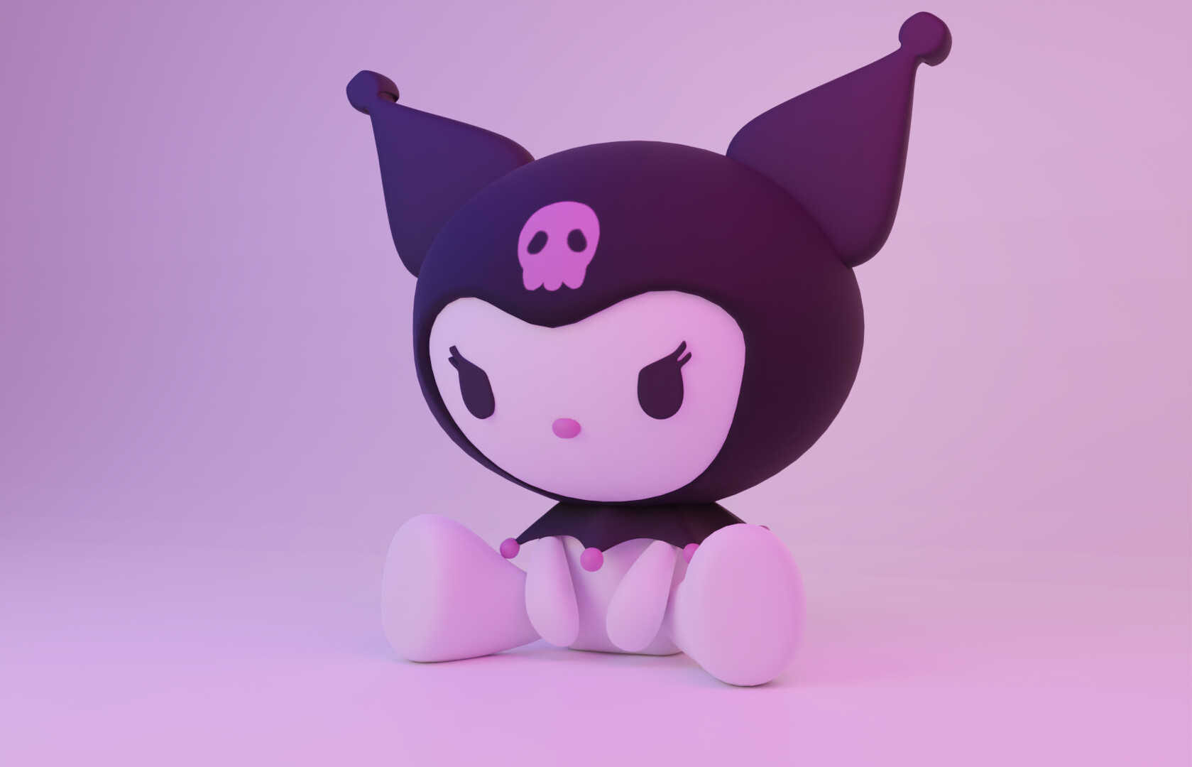 ArtStation - Kuromi 3D Model