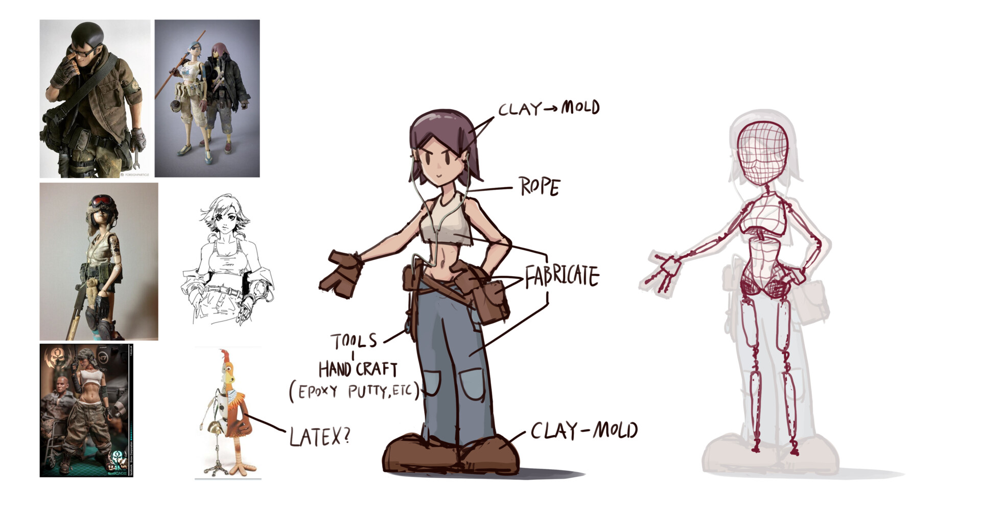 ArtStation - Design for stop motion puppet