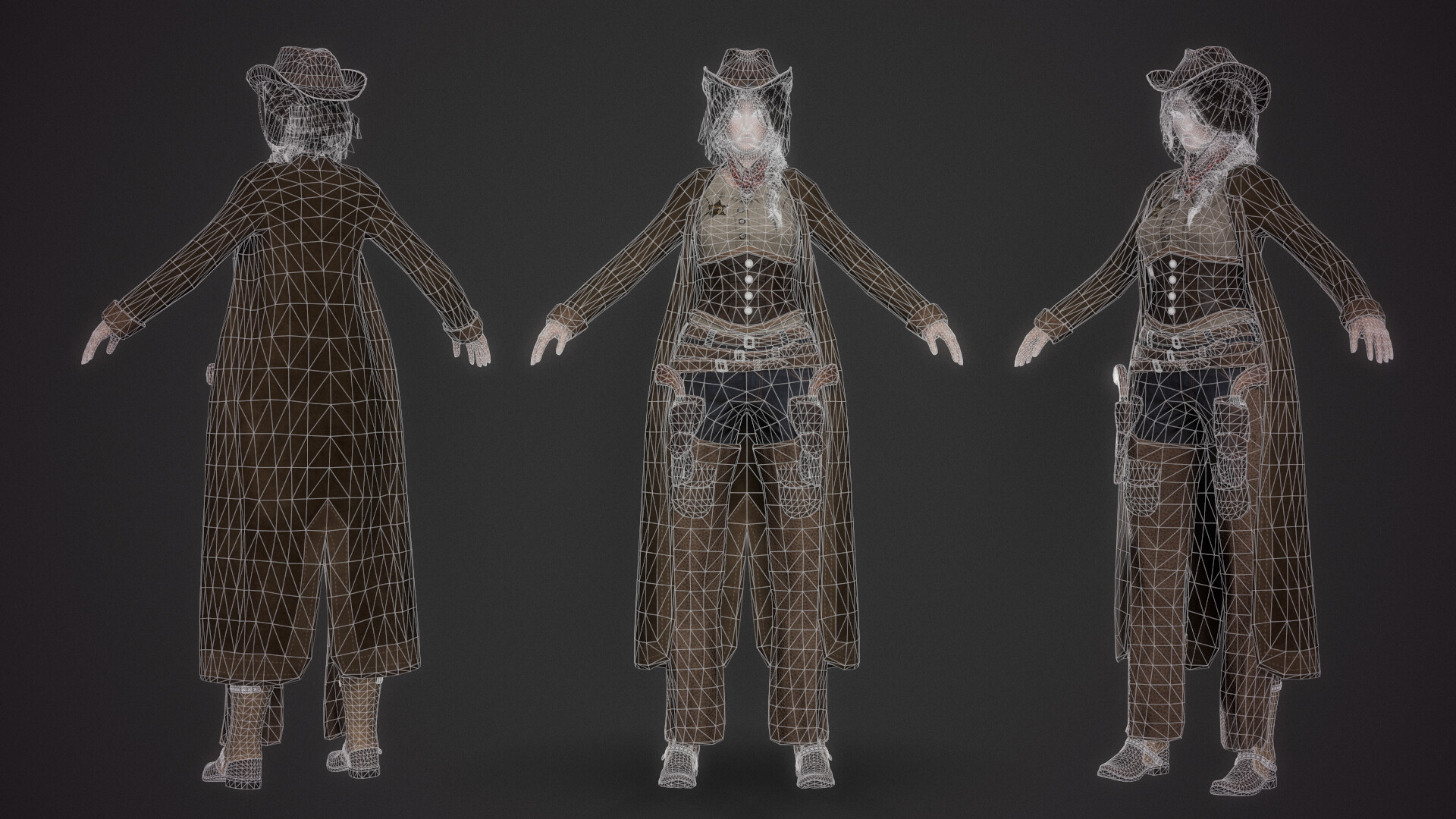 MoonCat - Cowboy Lady