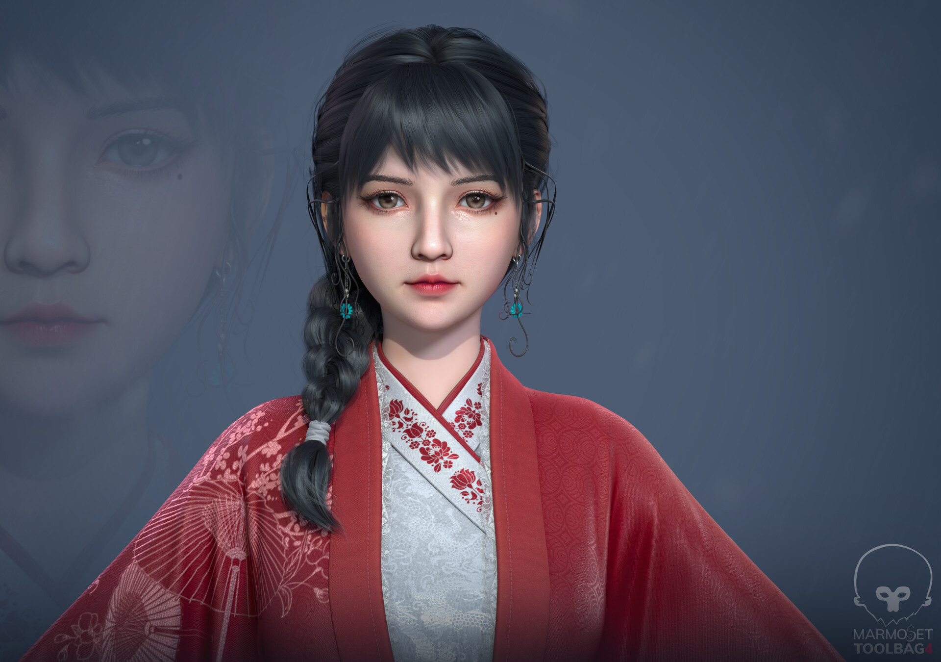 ArtStation - 马尾辫少女