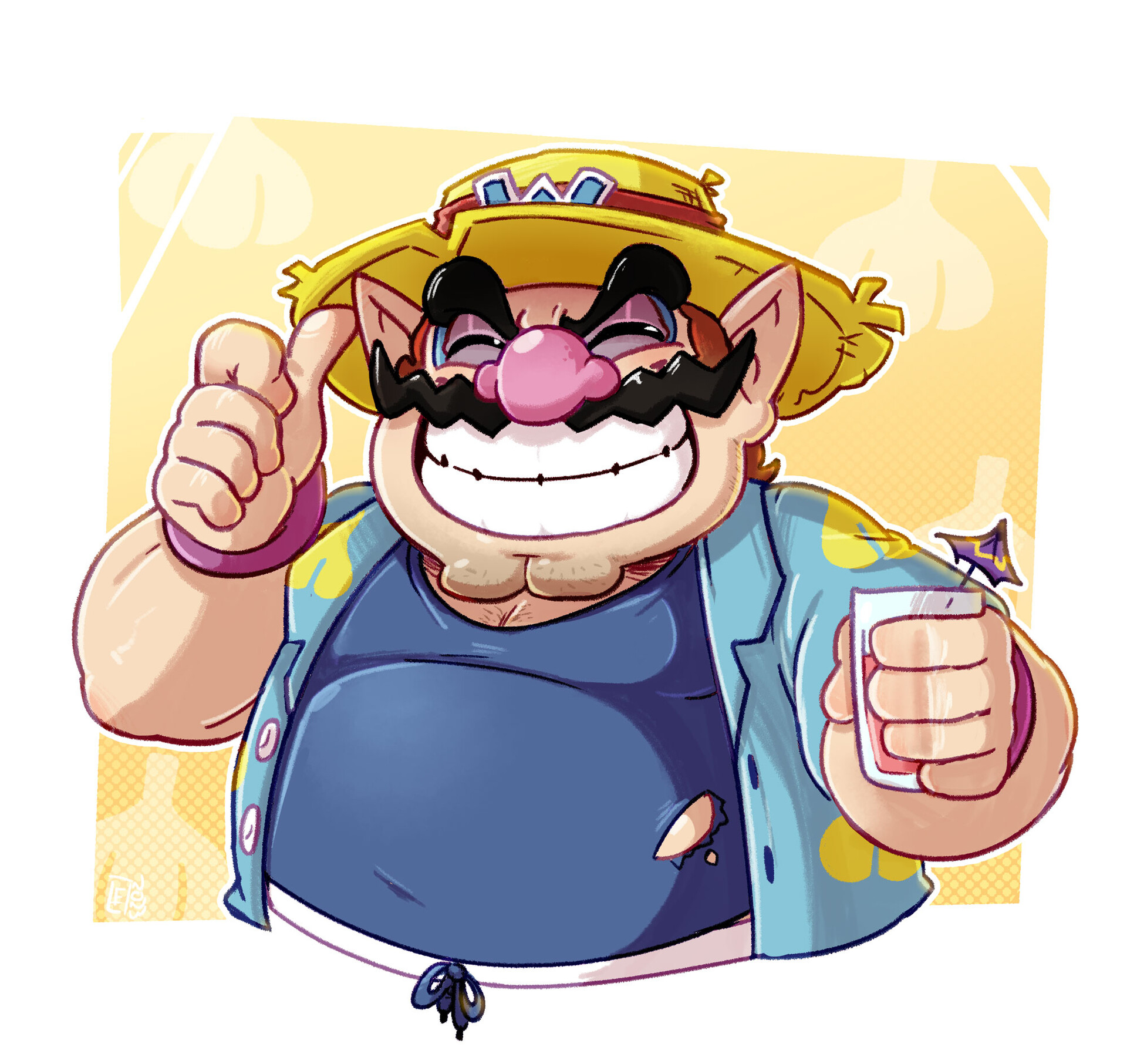 ArtStation - WarioWare : Moving in his own way