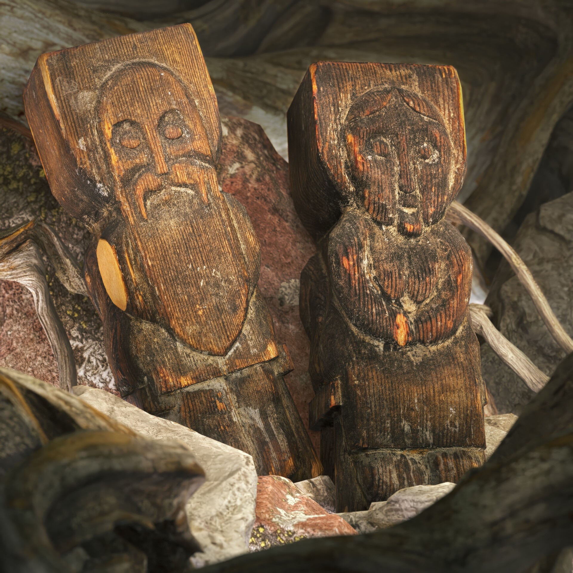 ArtStation - 3d photogrammetry game ready