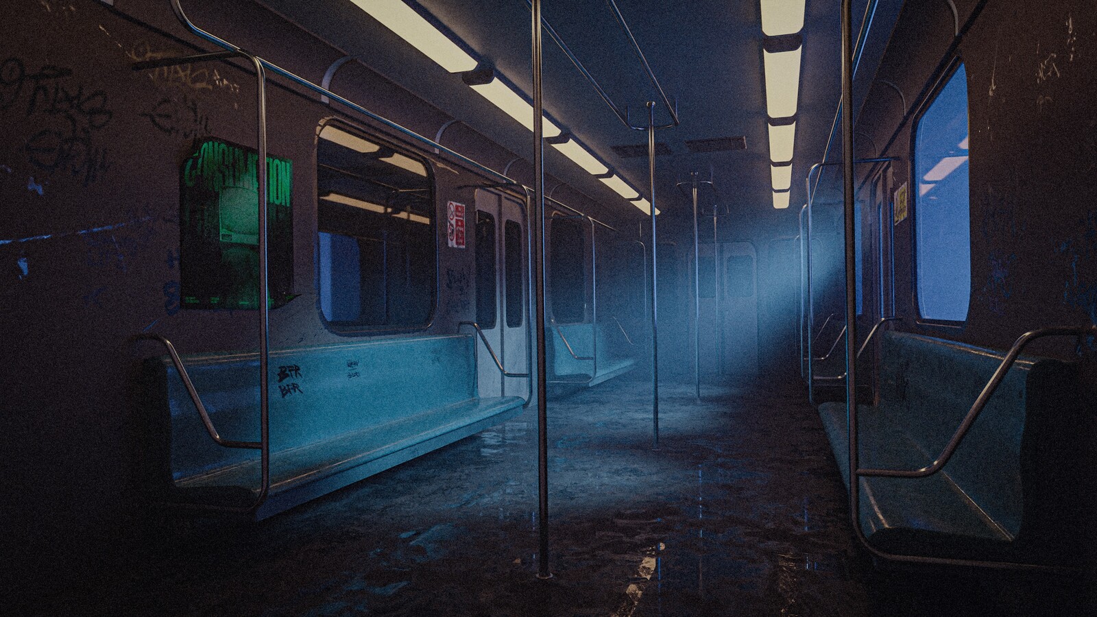 Ayan Mir - Post-Apocalypse Subway